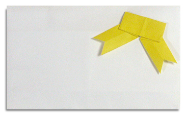 origami Ribbon Letter