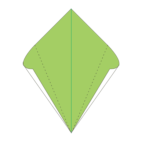 折り紙・だいこん