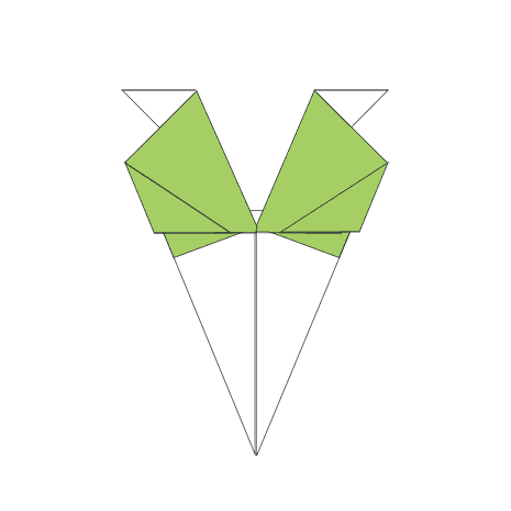 折り紙・だいこん