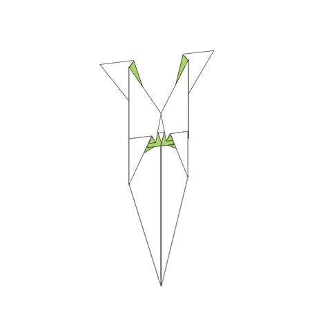 折り紙・だいこん